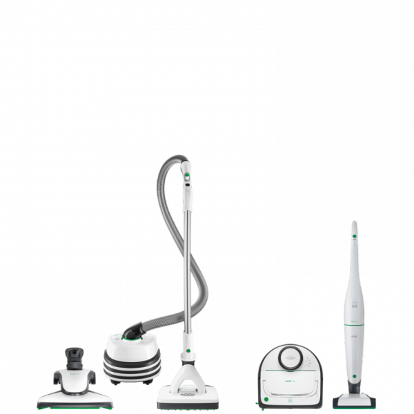 Vorwerk Kobold VB100 Akku-Staubsauger & VR300 Saugroboter & VT300 ...